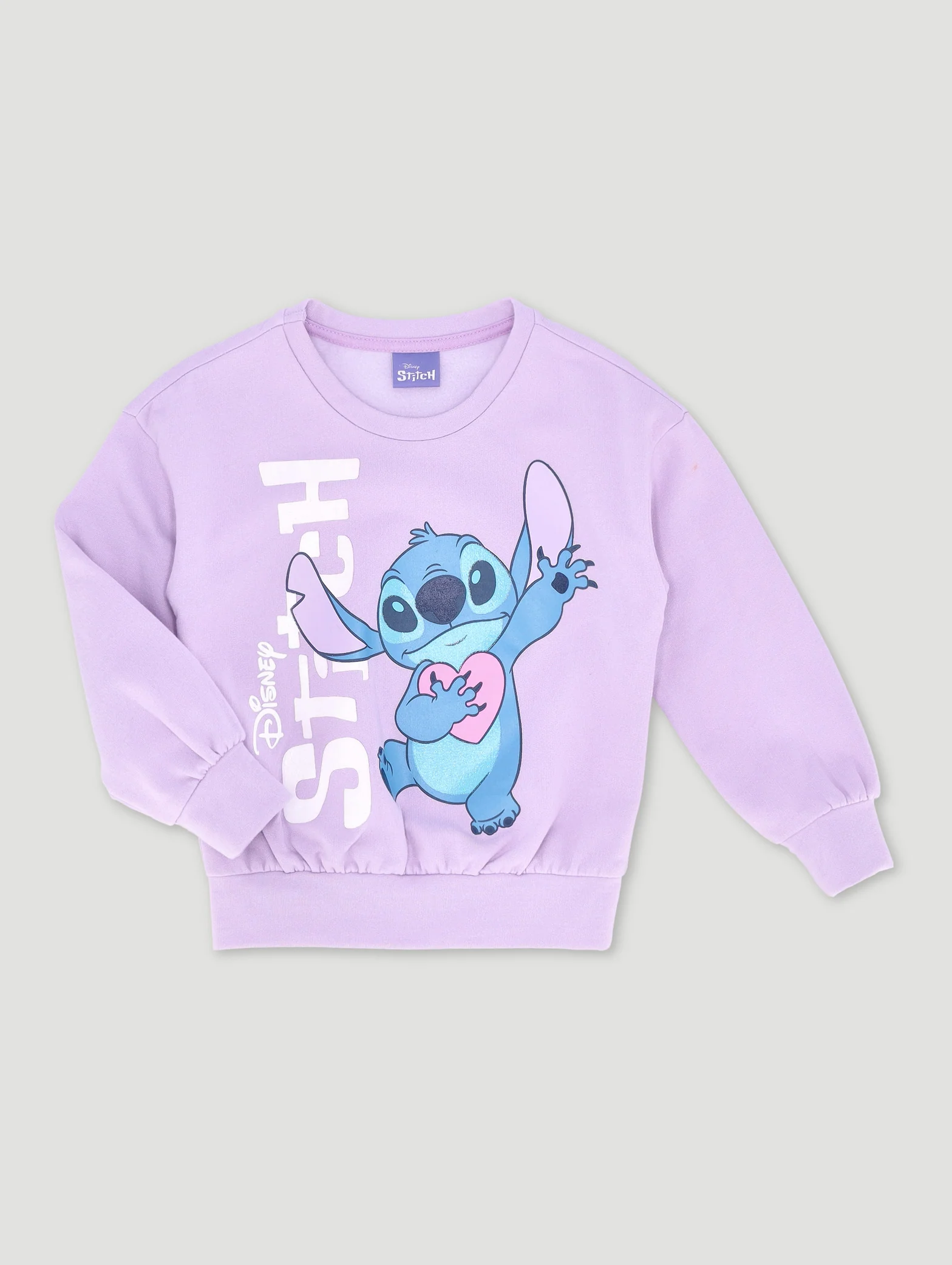 Pre-Girls Lilo Stitch Track Top Lilac